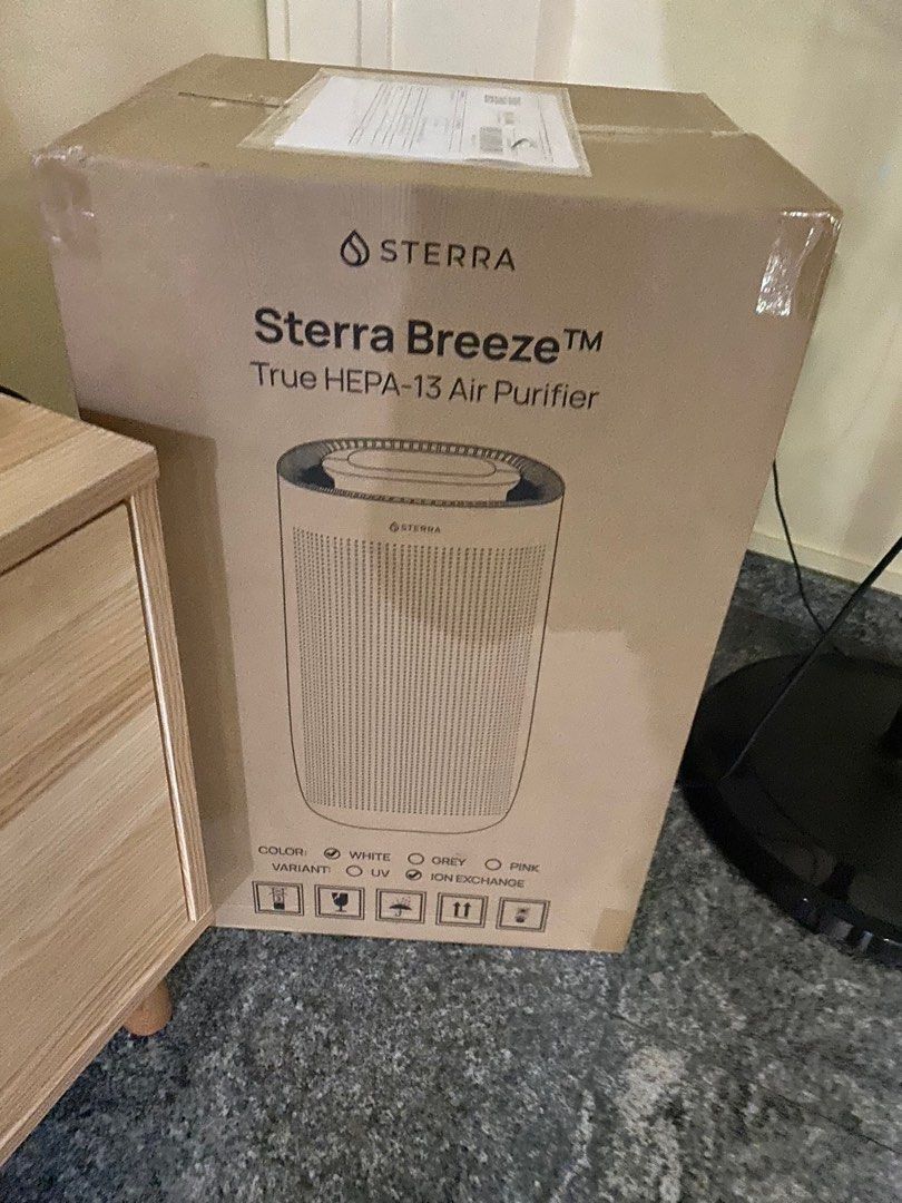 Sterra Breeze Snow White, TV & Home Appliances, Air Purifiers & Dehumidifiers on Carousell