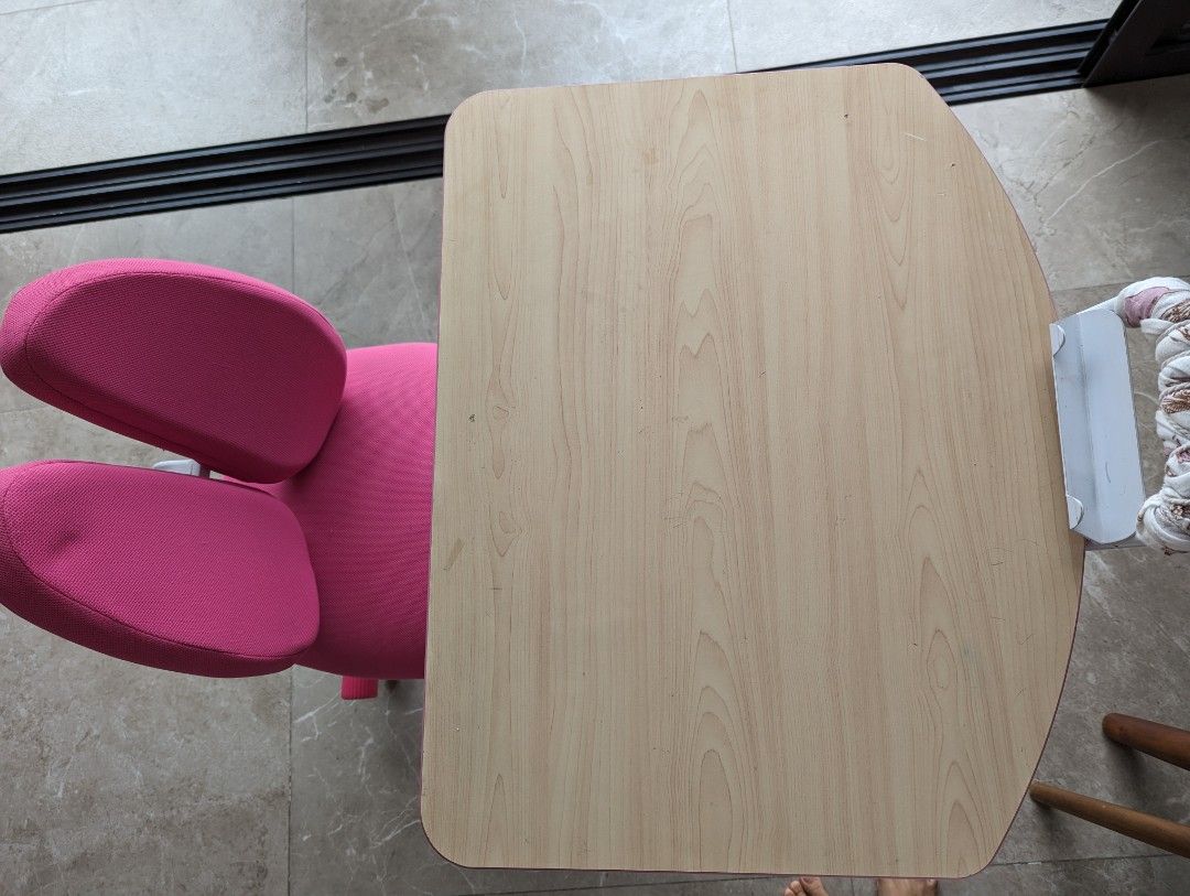 Study table and chair, Furniture & Home Living, Furniture, Tables ...