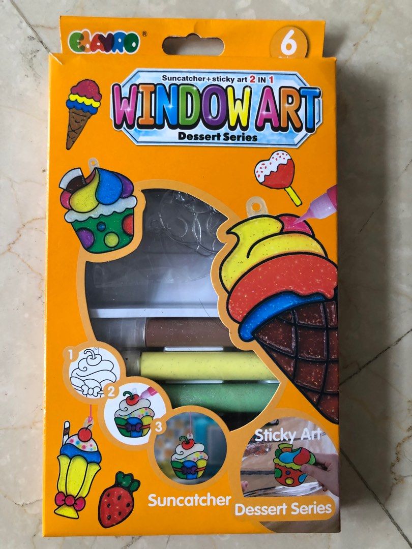 SunCatcher Sticky Art, Hobbies & Toys, Stationery & Craft, Art & Prints ...