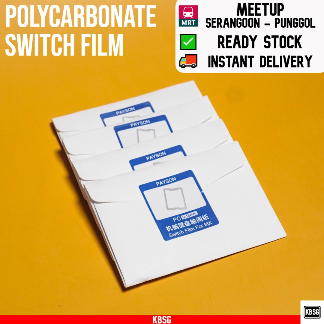 Switch Films Polycarbonate for mechanical keyboard Extra thock ...