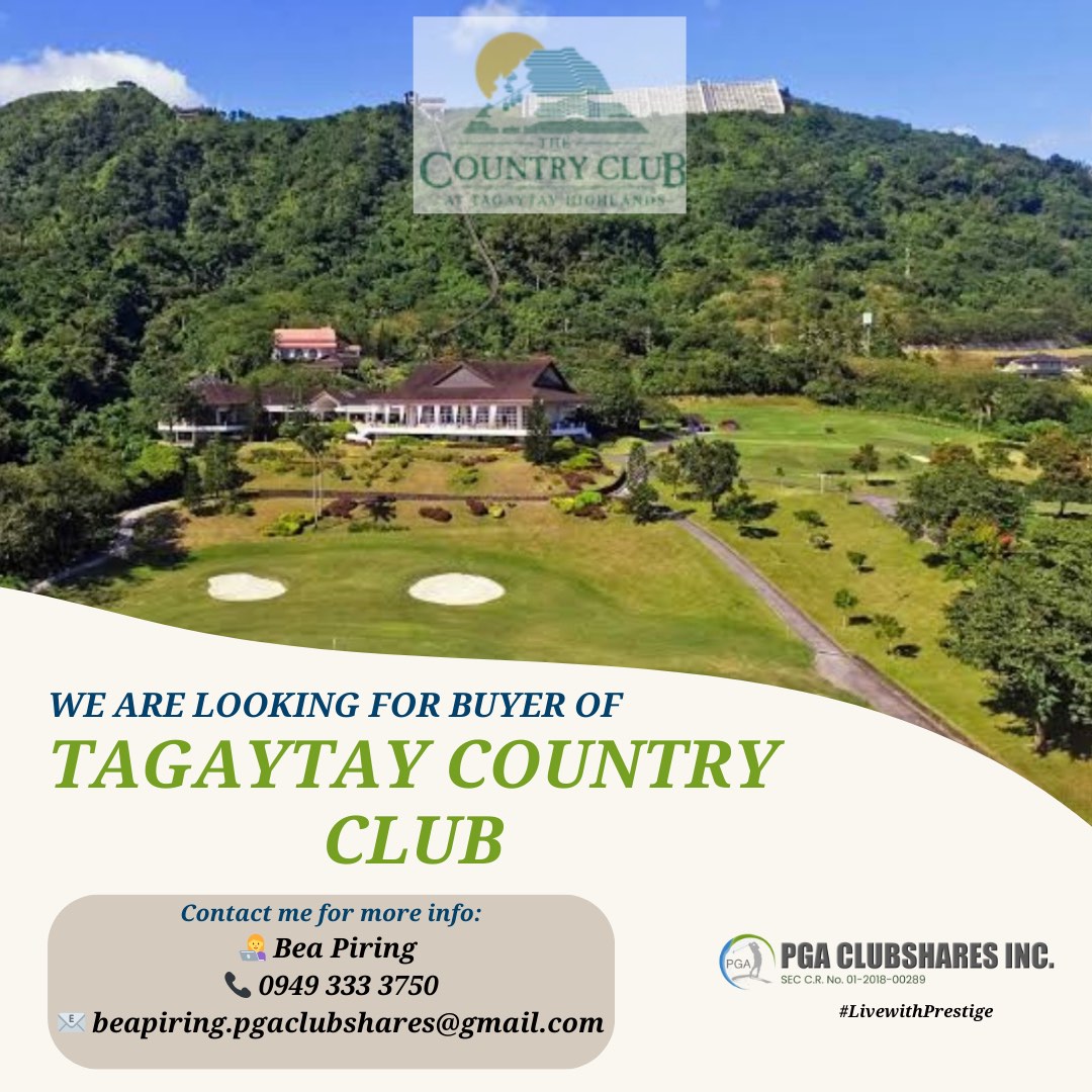 Tagaytay Country Club, Sports Equipment, Sports & Games, Golf on Carousell