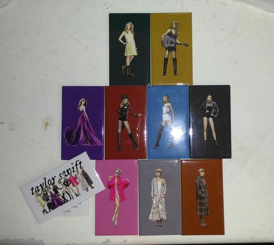 TAYLOR SWIFT Eras Magnet Set, Hobbies & Toys, Memorabilia ...