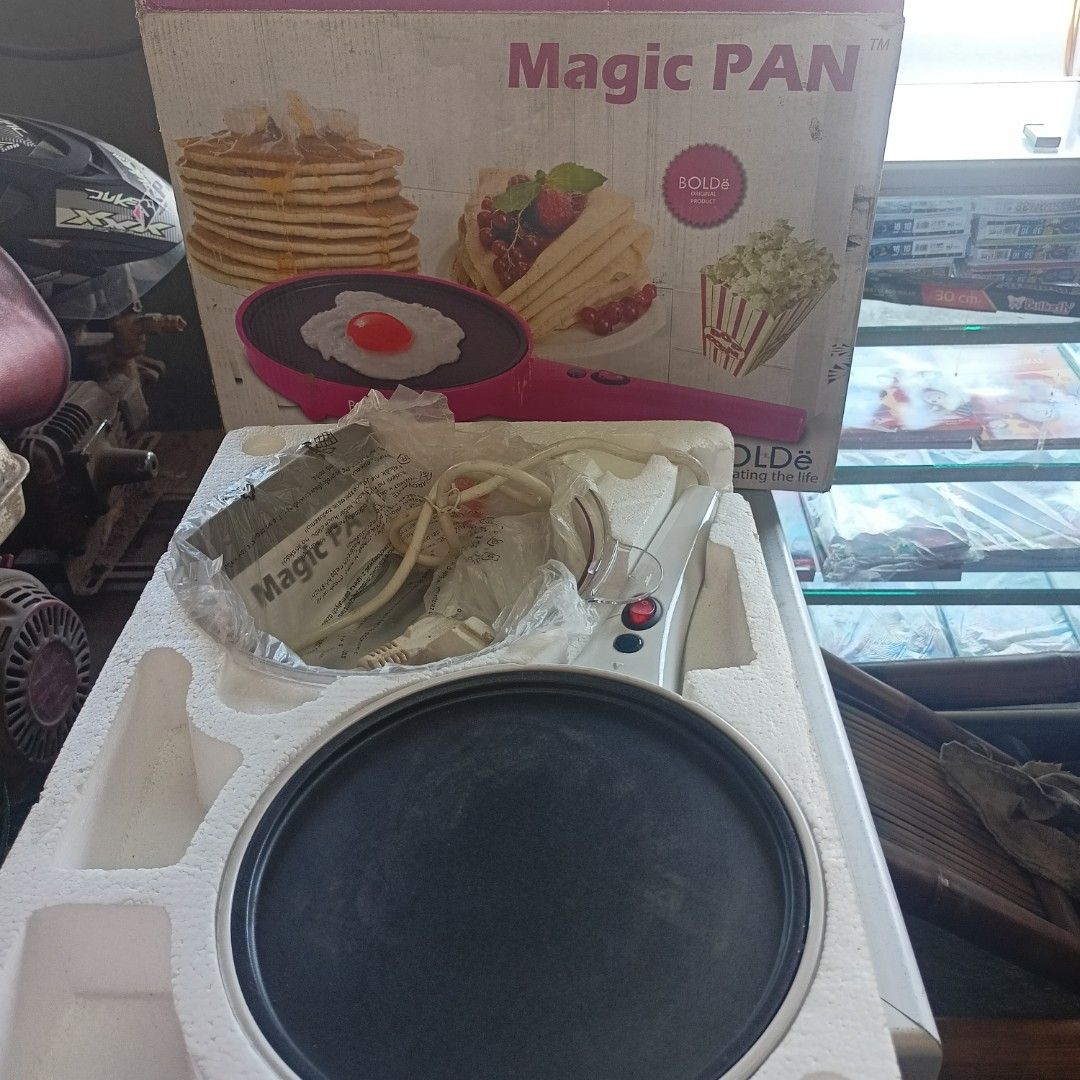 Teflon di listrik BOLDE MAGIC PAN, Kitchen & Appliances di Carousell