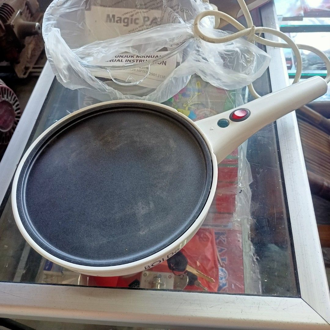 Teflon di listrik BOLDE MAGIC PAN, Kitchen & Appliances di Carousell