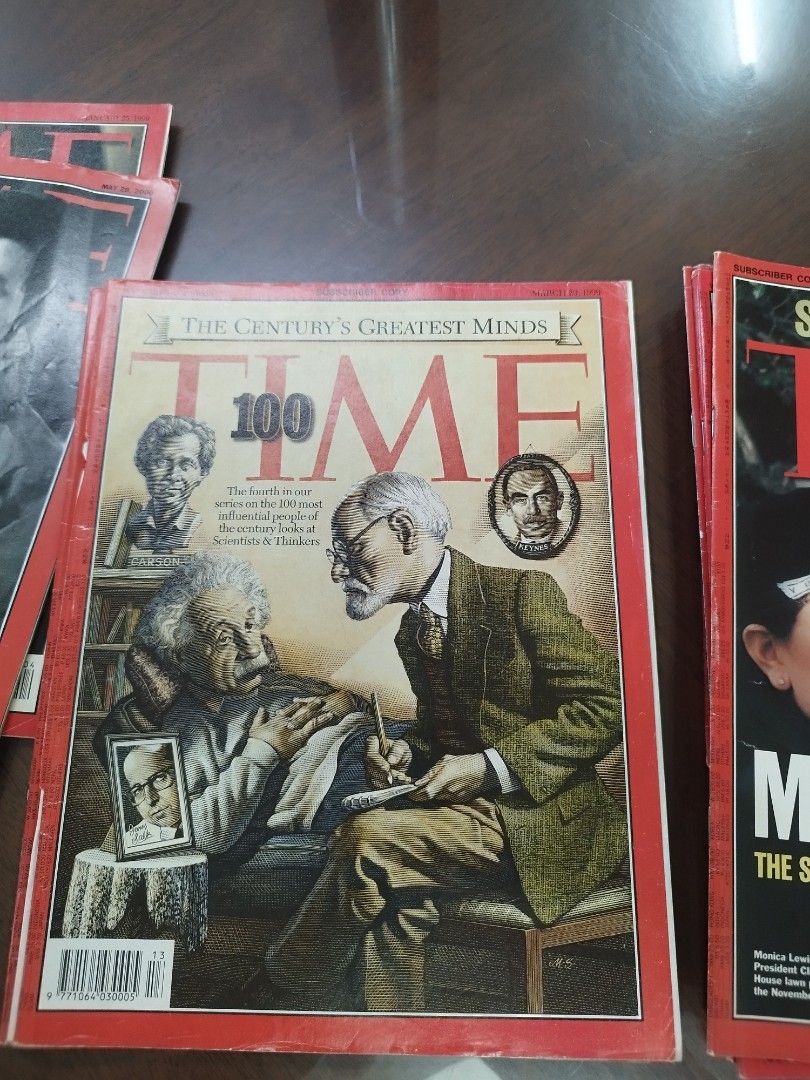 TIME Magazine March 1999 The Century's Greatest Minds cover Albert ...