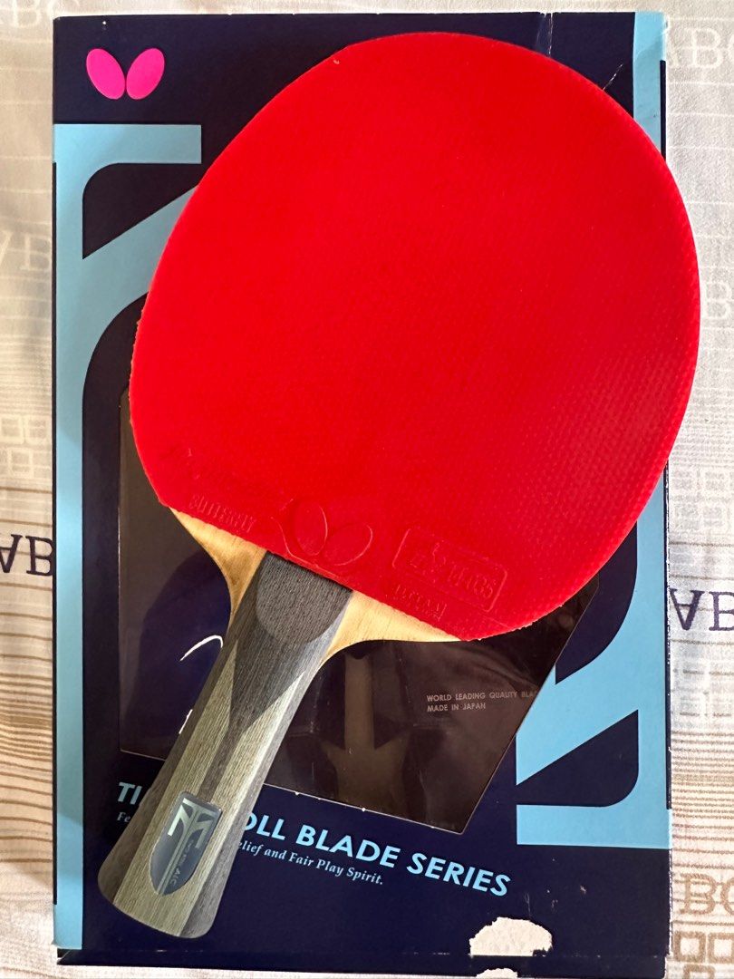 Butterfly Timo boll ALC FL with Dignics table tennis racket blade ...