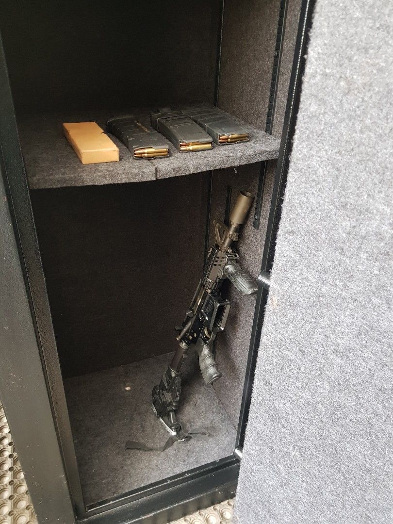 Titan Digital Heavyduty Fireproof Gun Convertible Rifle Electronic Safe ...