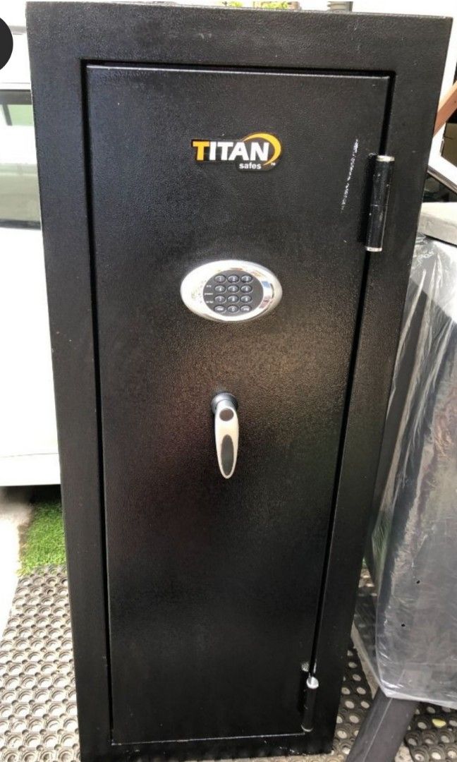 Titan Digital Heavyduty Fireproof Gun Convertible Rifle Electronic Safe ...