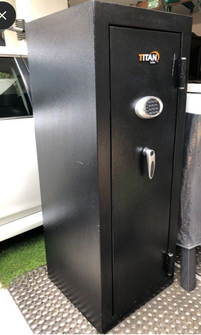 Titan Digital Heavyduty Fireproof Gun Convertible Rifle Electronic Safe ...