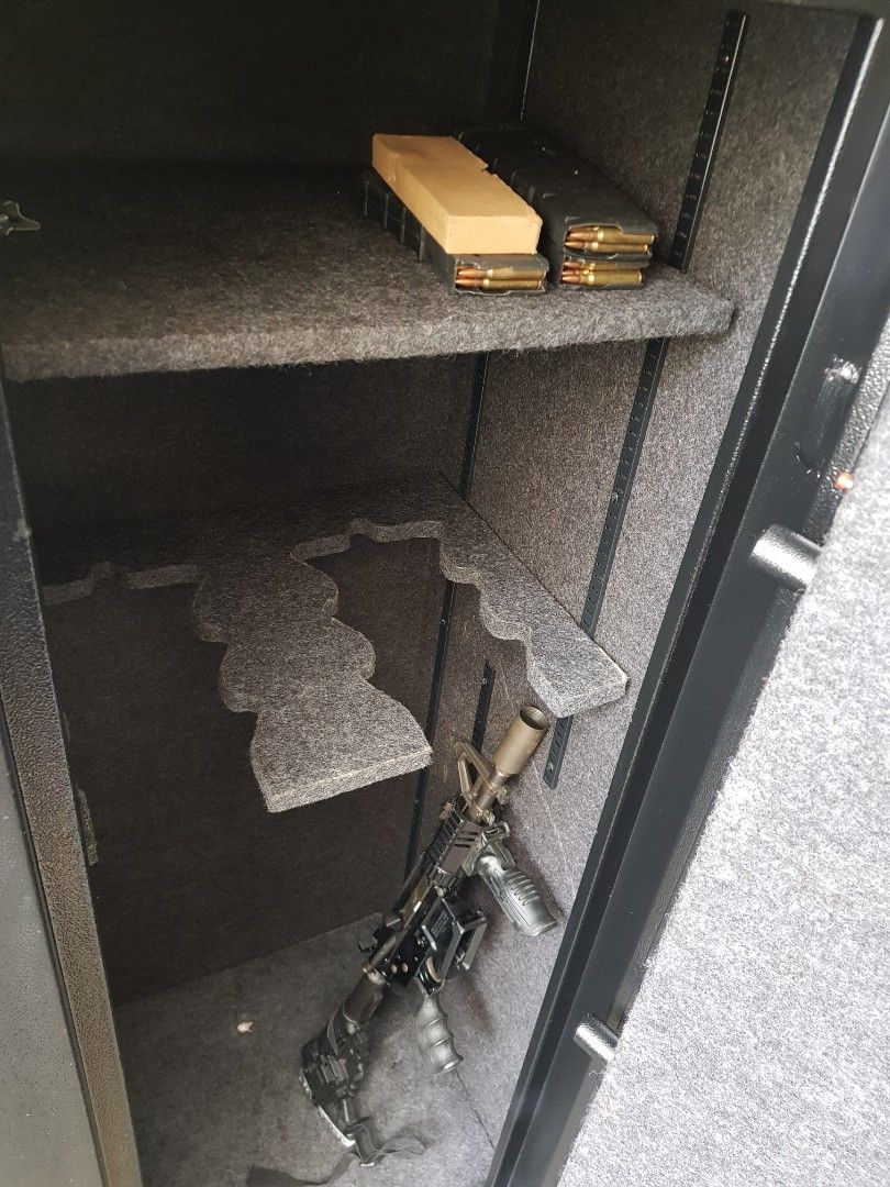 Titan Digital Heavyduty Fireproof Gun Convertible Rifle Electronic Safe ...