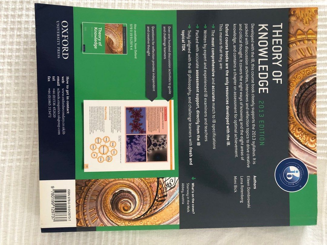 TOK Theory of Knowledge IB, Hobbies & Toys, Books & Magazines ...