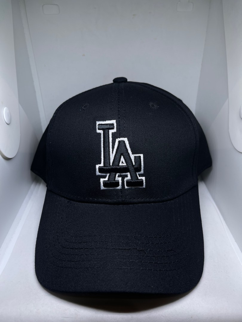 Topi MLB LA, Fesyen Pria, Aksesoris, Topi di Carousell