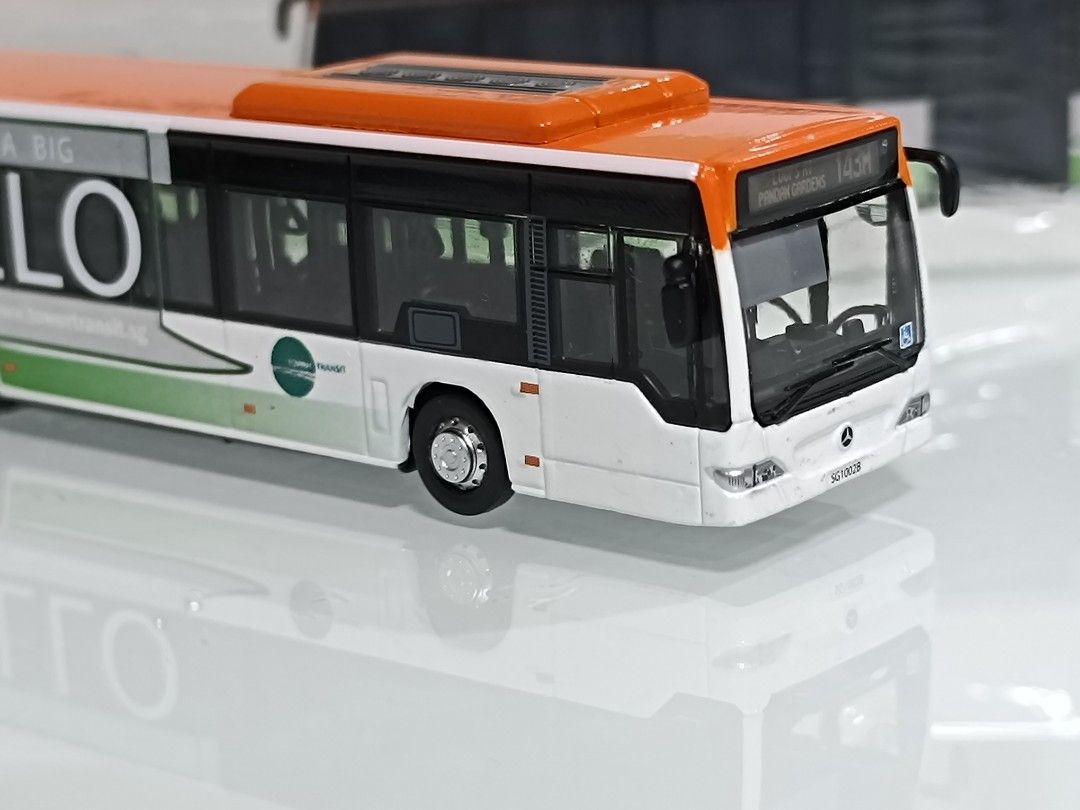 Tower Transit Singapore Bus Service 143M Event Model 1:110 Mercedes ...