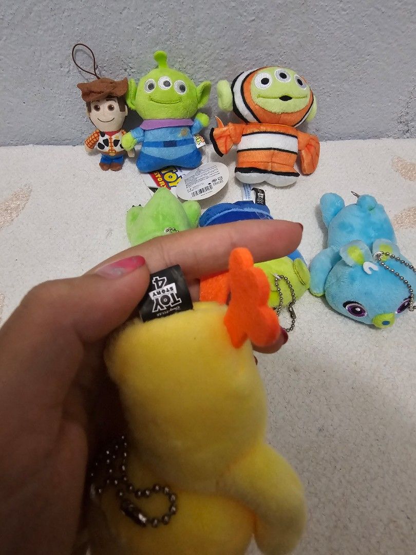 Toy Story Plush Charms Set, Hobbies & Toys, Toys & Games on Carousell