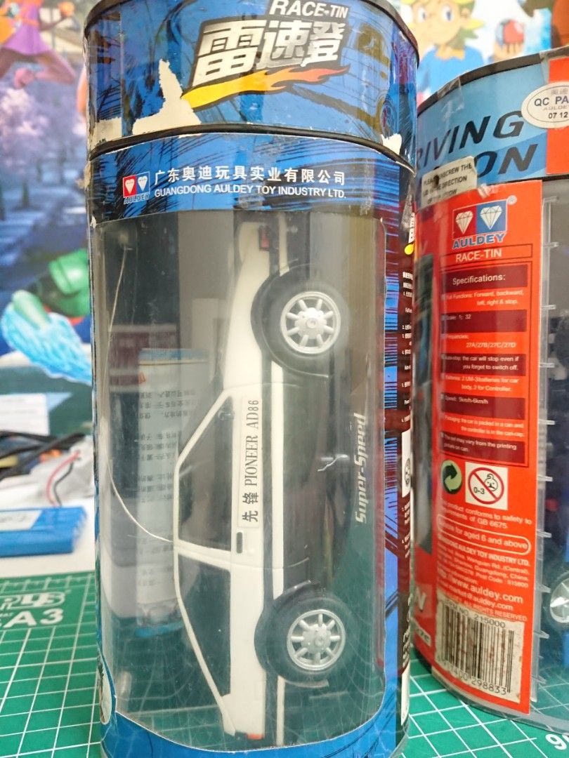 Toyota AE86 TAKUMI INITIAL D RC RACETIN, Hobbies & Toys, Toys & Games ...