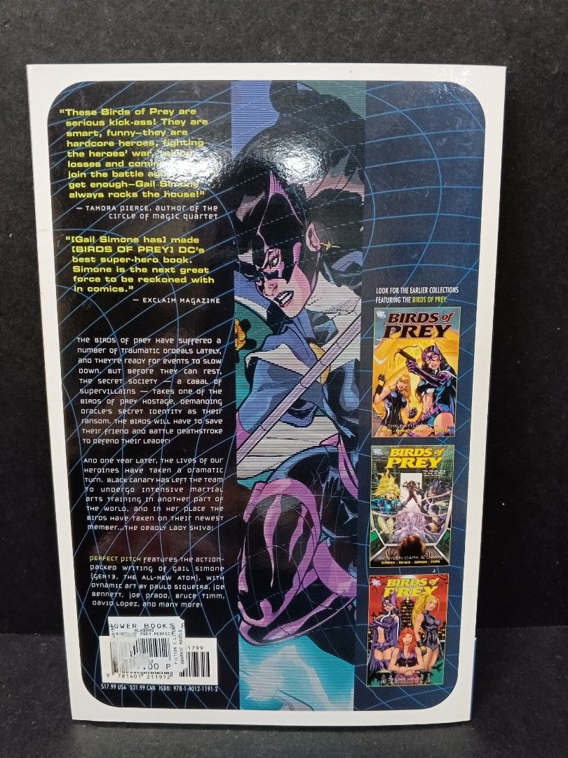 TPB COMICS: DC BIRDS OF PREY - Perfect Pitch - Gail Simone, Paulo ...