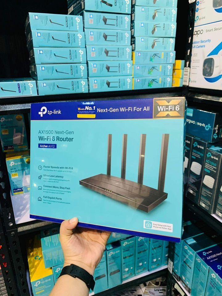 TP-Link Archer AX12 AX1500 Next-Gen WiFi 6 Gigabit Router, Computers ...