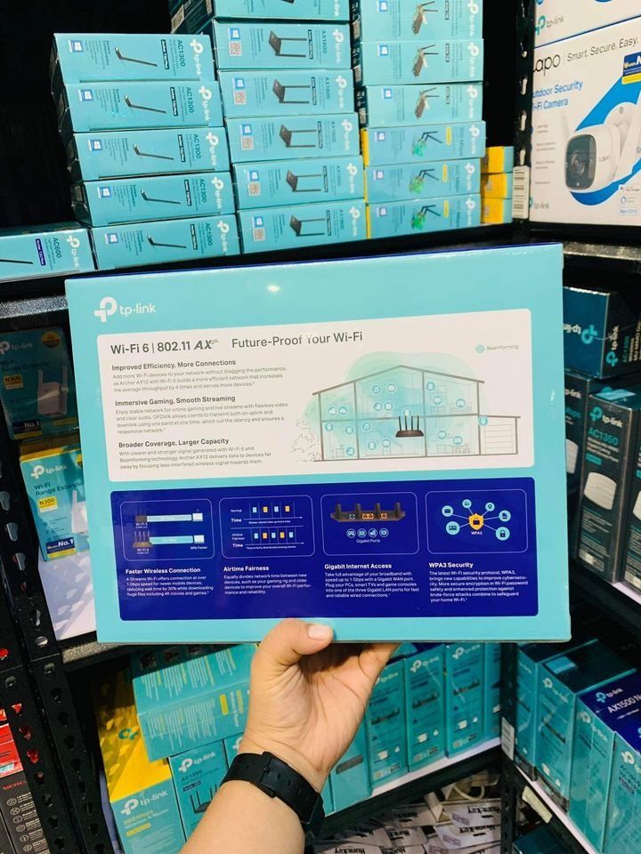 TP-Link Archer AX12 AX1500 Next-Gen WiFi 6 Gigabit Router, Computers ...