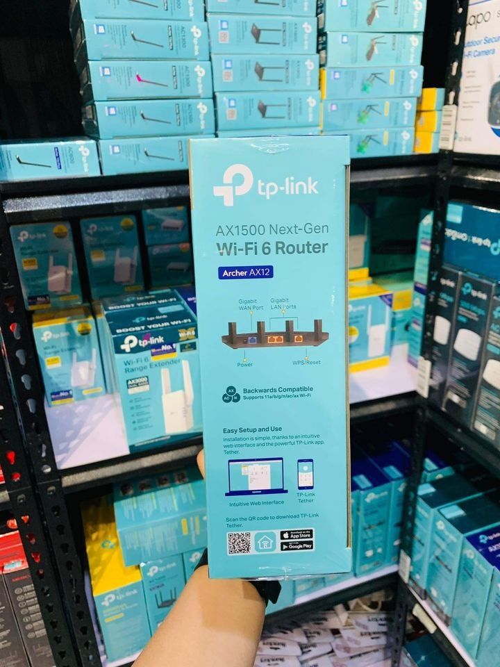 TP-Link Archer AX12 AX1500 Next-Gen WiFi 6 Gigabit Router, Computers ...