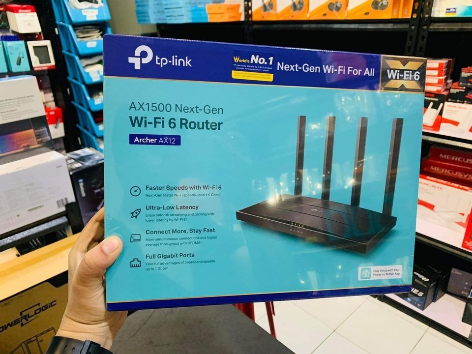 TP-Link Archer AX12 AX1500 Next-Gen WiFi 6 Gigabit Router, Computers ...