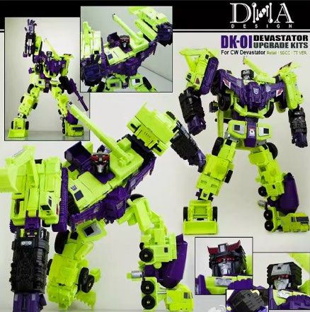 Transformers DNA Design - DK-01 DK01 Upgrade Kit For Hasbro Combiner ...