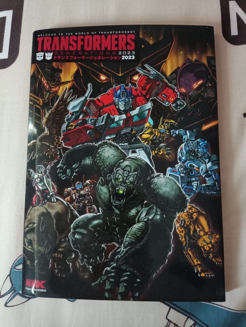Transformers Generations 2023 book, Hobbies & Toys, Books & Magazines ...