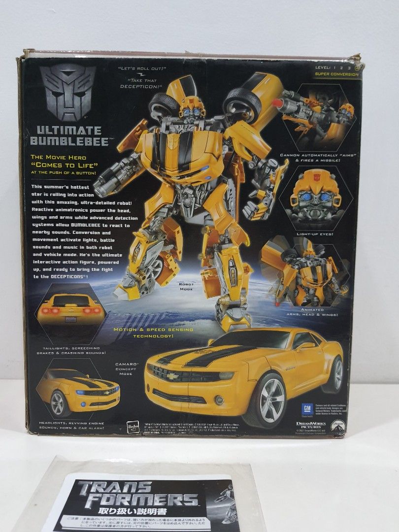 Transformers Movie Ultimate Bumblebee, Hobbies & Toys, Toys & Games on ...