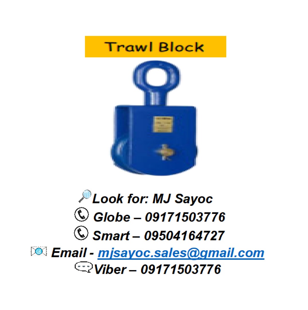 Trawl Block, Commercial & Industrial, Construction Tools & Equipment on ...