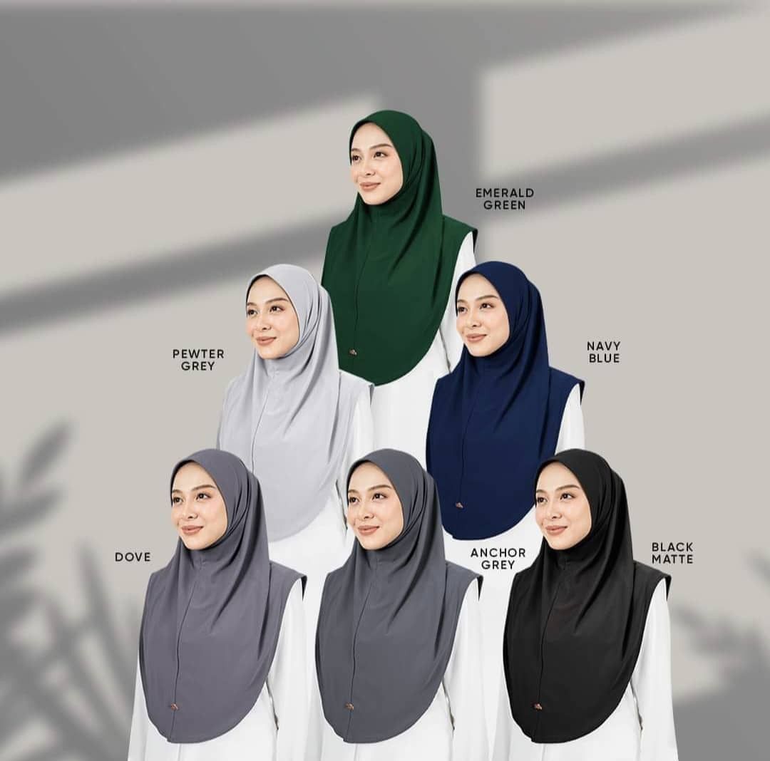 Tudung Labuh, Women's Fashion, Muslimah Fashion, Tops on Carousell