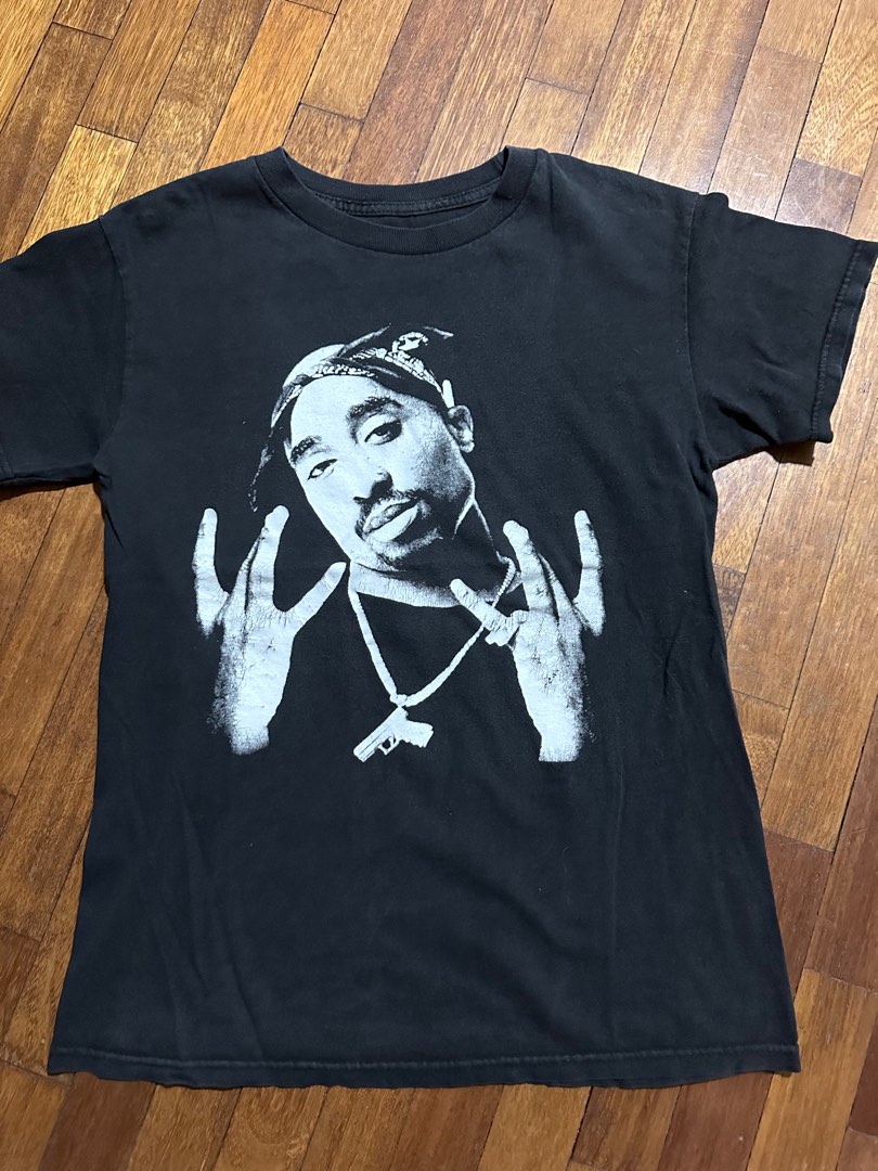 TUPAC, Men's Fashion, Tops & Sets, Tshirts & Polo Shirts on Carousell