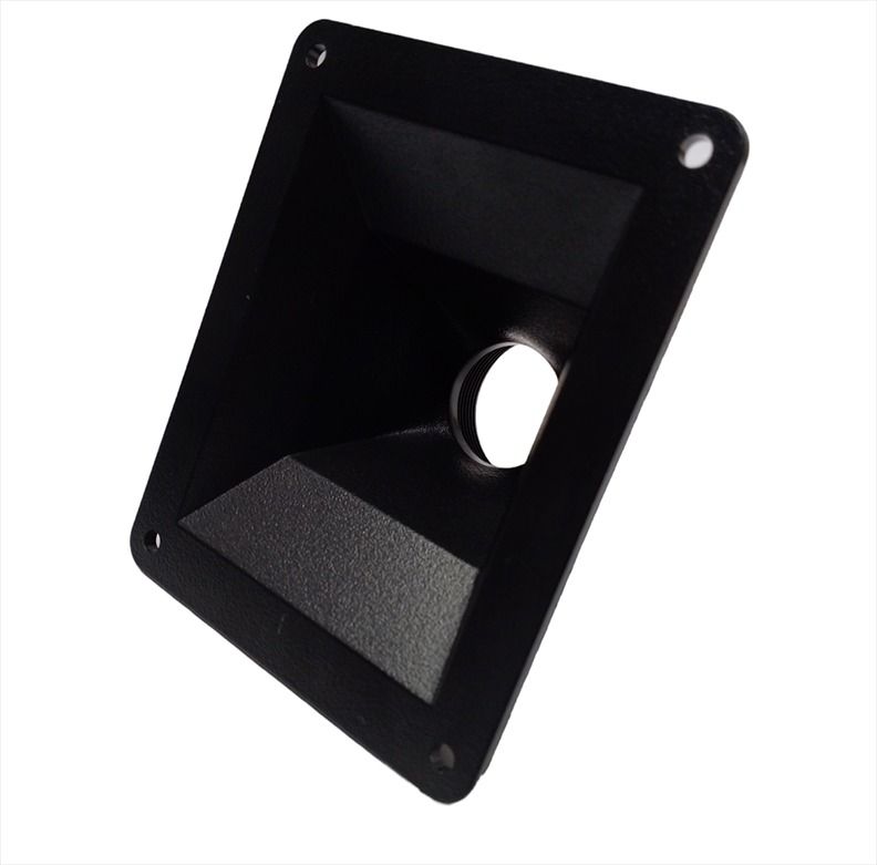 TWEETER HORN SPEAKER PLASTIC RECTANGULAR 4.25x3.5inc THREADED 4-HOLE ...