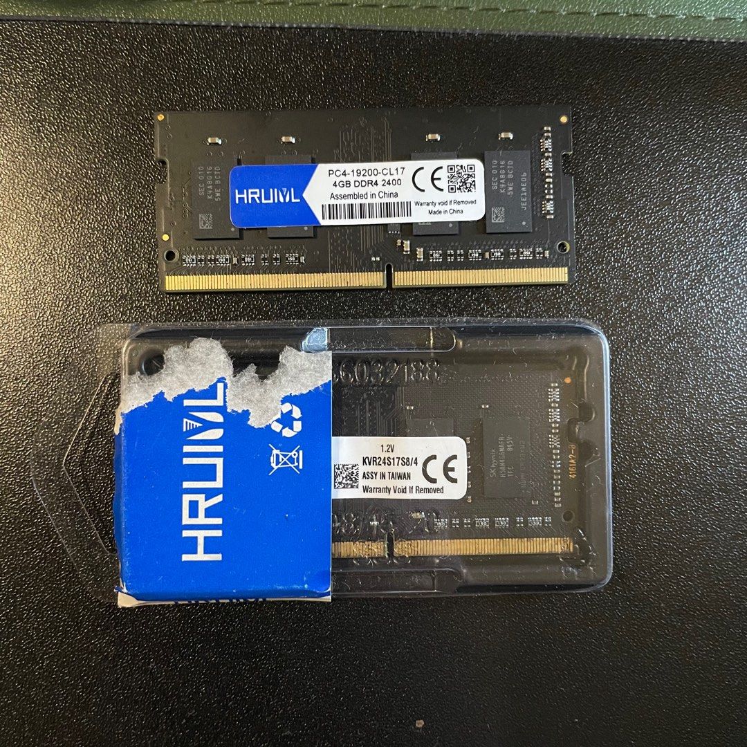 Two 4gb Laptop Ddr4 Ram Computers And Tech Parts And Accessories Computer Parts On Carousell