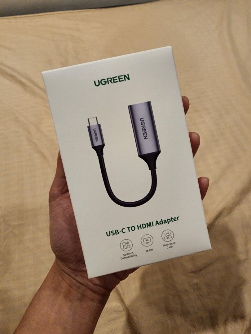 Ugreen USB-C to HDMI Adapter, Mobile Phones & Gadgets, Mobile & Gadget ...