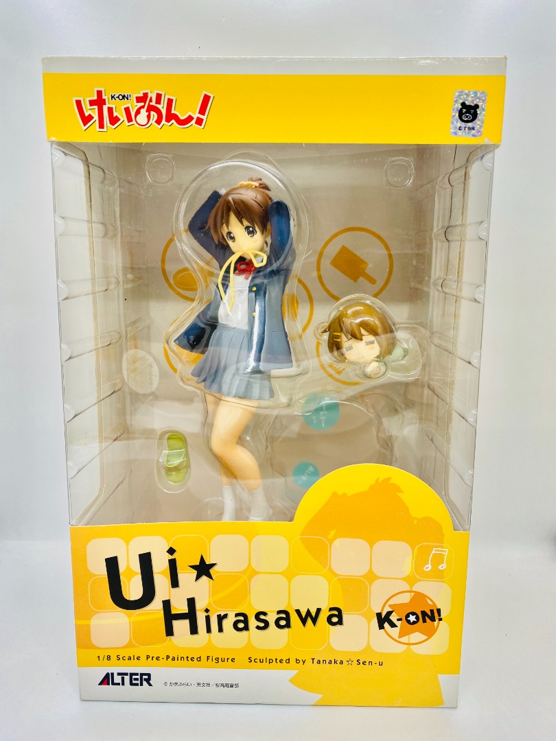 Ui Hirasawa with chibi Yui - K-On! - Authentic Anime Figure, Hobbies ...