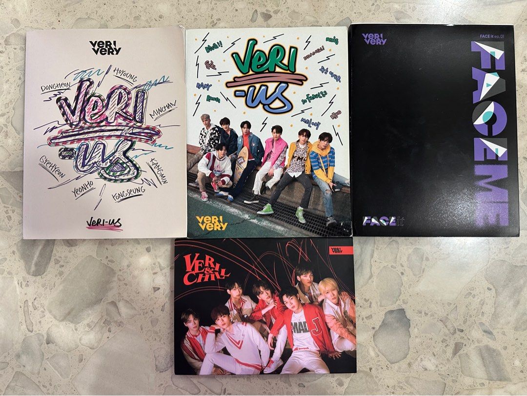 UNSEALED VERIVERY ALBUMS, Hobbies & Toys, Memorabilia & Collectibles, K ...