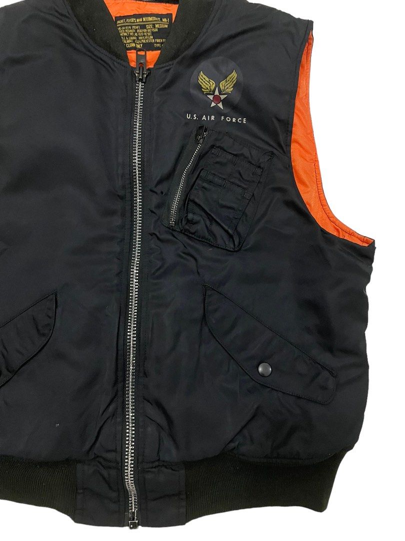 Us Air Force Vest, Men's Fashion, Coats, Jackets and Outerwear on Carousell