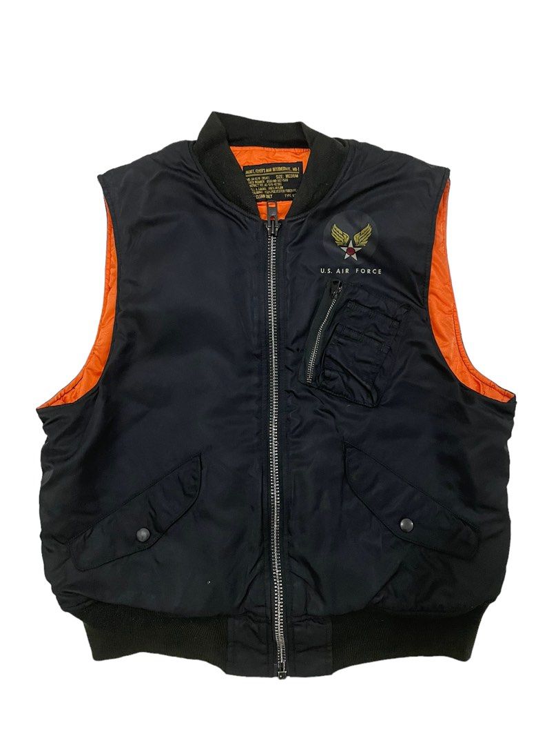 Us Air Force Vest, Men's Fashion, Coats, Jackets and Outerwear on Carousell