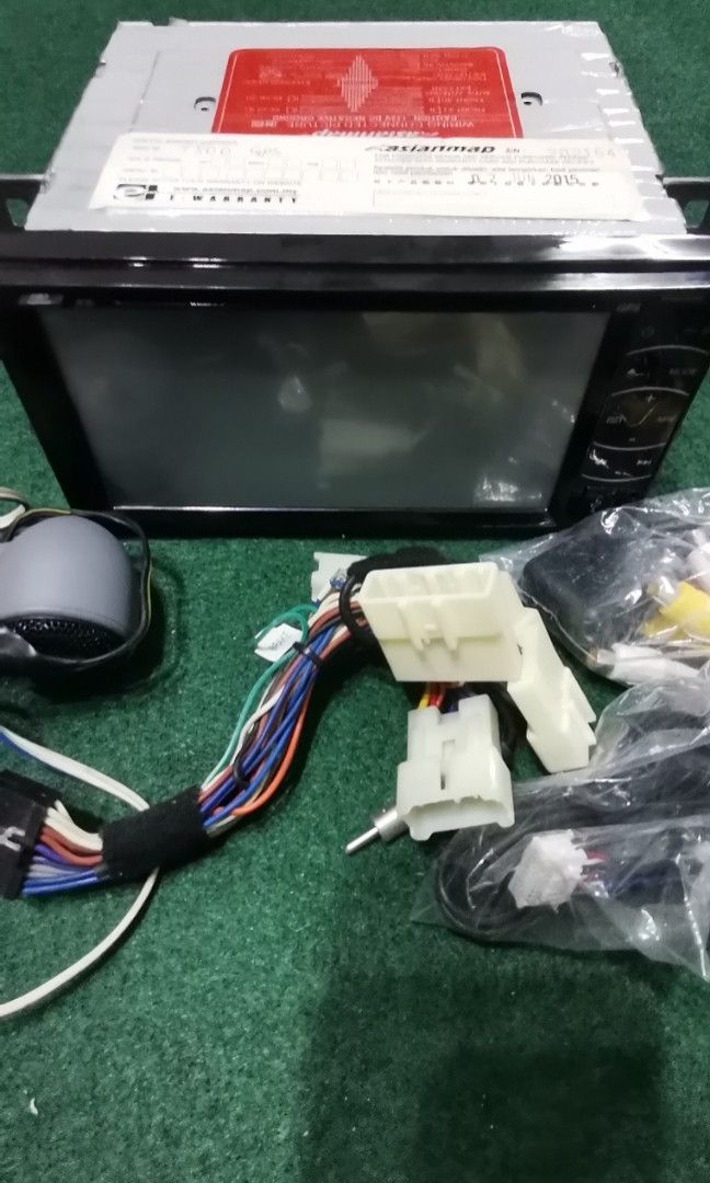 Used Asianmap T800 GPS 6.95inch LCD OEM Toyota Vios Double Din, Auto ...