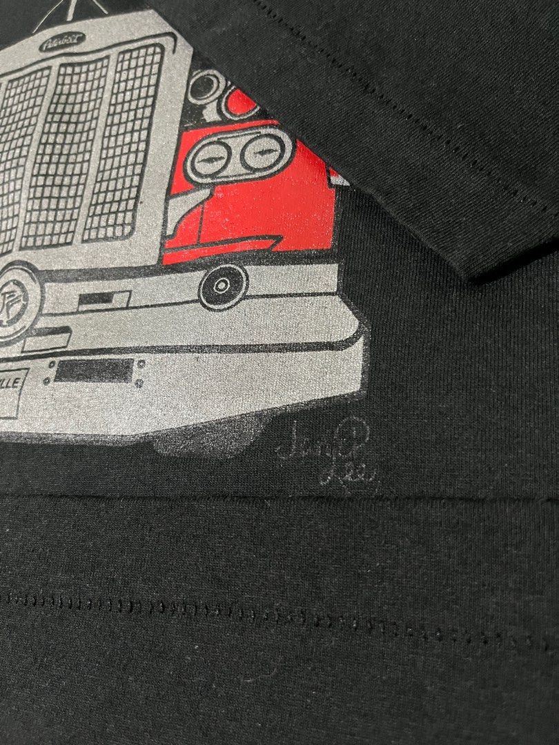Vintage 80’s Peterbilt Truck Tee, Men's Fashion, Tops & Sets, Tshirts ...
