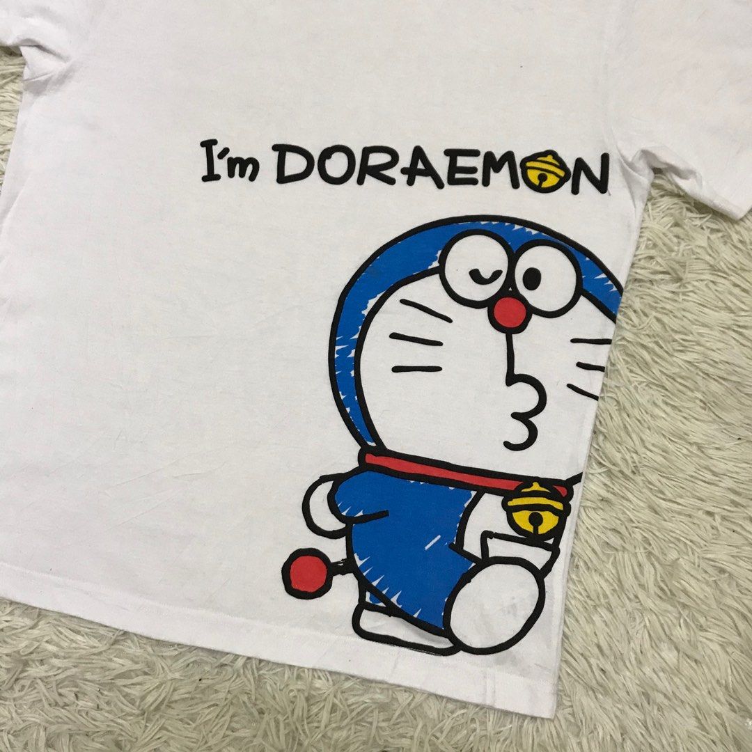 VINTAGE DORAEMON ANIME TSHIRT, Women's Fashion, Tops, Shirts on Carousell
