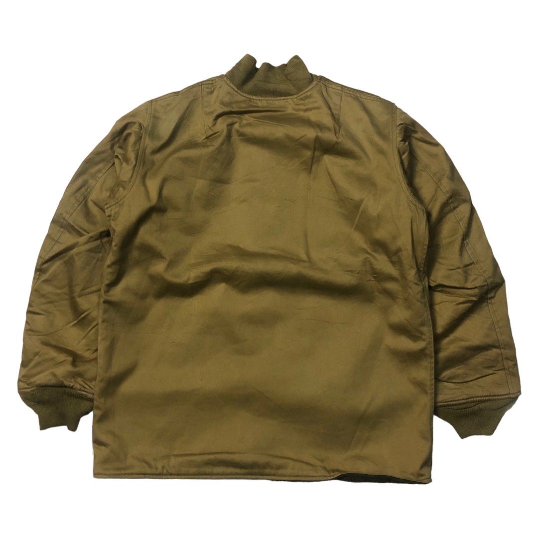 Vintage houston M41 tank comanders military jacket, Fesyen Pria ...