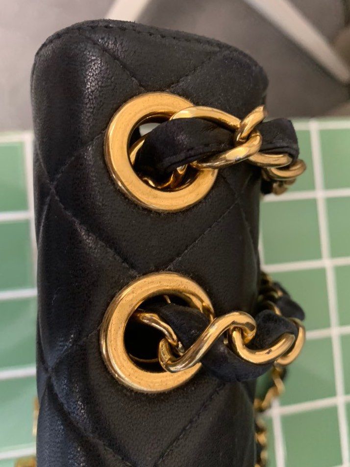Vintage Jumbo Chanel calfskin gold hardware, Luxury, Bags & Wallets on ...