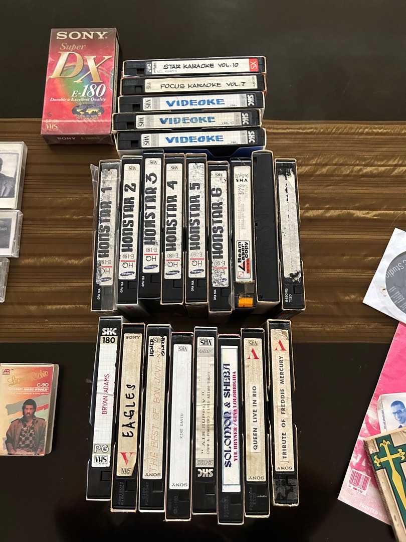 Vintage VHS, Casette Tapes, Audio, Voice Recorders on Carousell