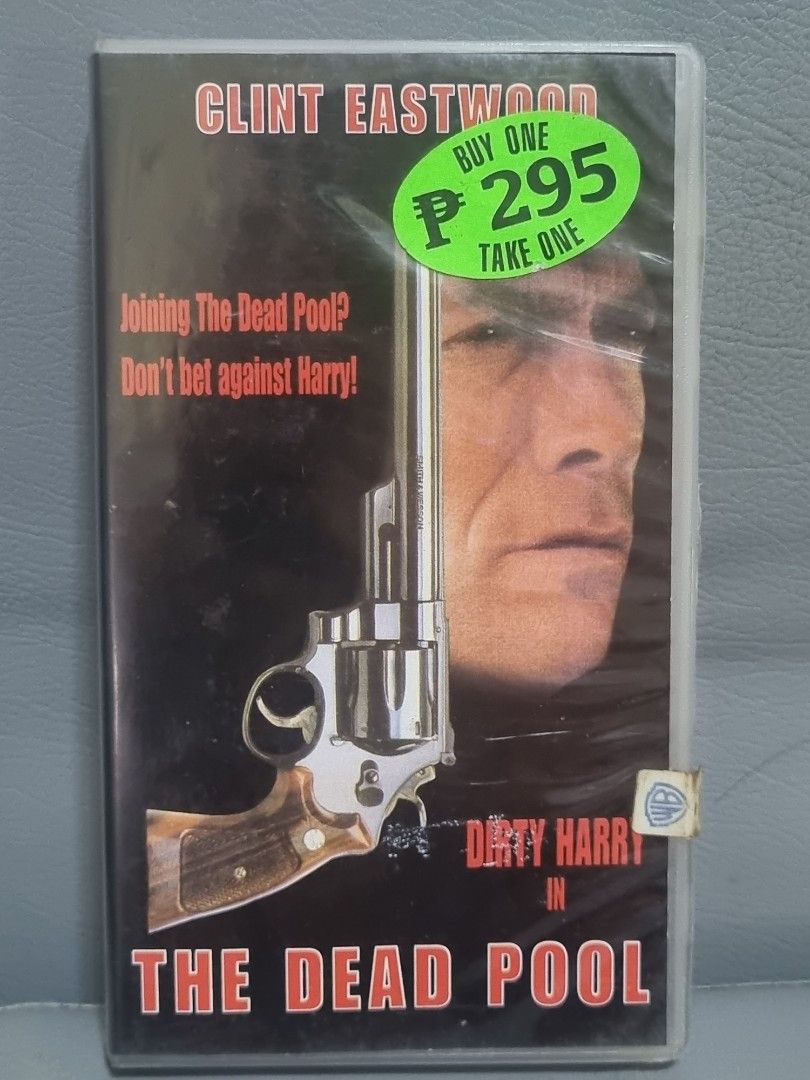 Vintage VHS Tape The Dead Pool Clint eastwood, Hobbies & Toys ...