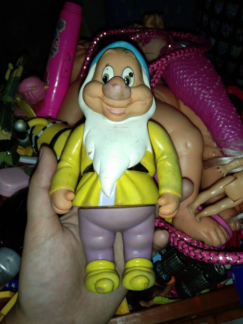 Walt Disney Snow White Yellow Dwarf, Hobbies & Toys, Toys & Games on ...