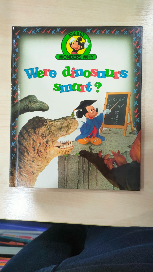 Were Dinosaurs Smart ? (Mickey Wonders Why), Hobbies & Toys, Books ...