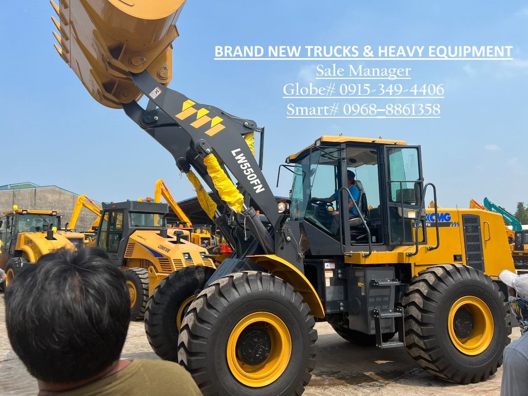 Wheel Loader XCMG 3mᶟ Bucket Joystick Brand New LW550FN, Special Vehicles, Heavy Vehicles on ...
