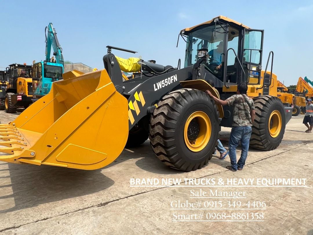 Wheel Loader XCMG 3mᶟ Bucket Joystick Brand New LW550FN, Special Vehicles, Heavy Vehicles on ...