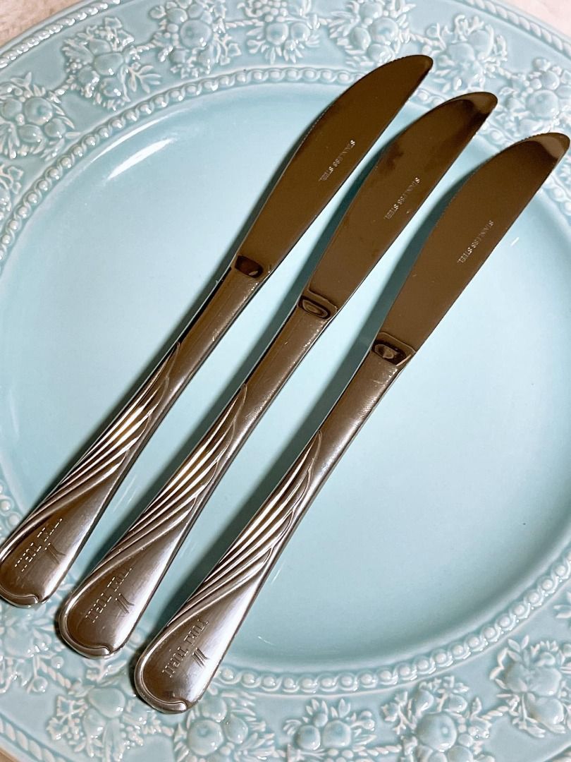 Whimsical and Careful Quality YUKI TOORI Stainless Steel Dinner Knife ...