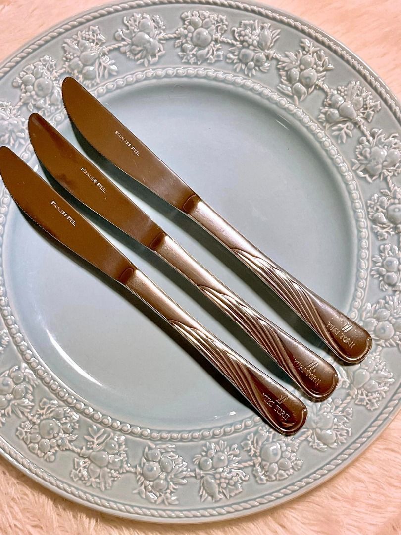 Whimsical and Careful Quality YUKI TOORI Stainless Steel Dinner Knife ...